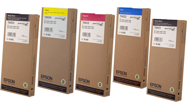 Расходник для печати Epson T6921, T6922, T6923, T6924, T6925, Набор CMY ...