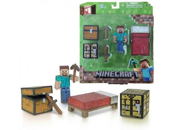 Игровой набор Minecraft Survival Pack 8 см TM16450 - купить с доставкой ...
