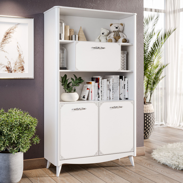 Шкаф книжный Любимый Дом Элис, 98.6x40x172 см - купить по выгодной цене ...