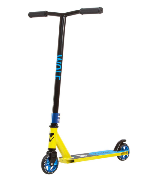 Самокат Трюковой Novatrack трюковый Wolf 110 Alloy EL колеса 110мм (max ...