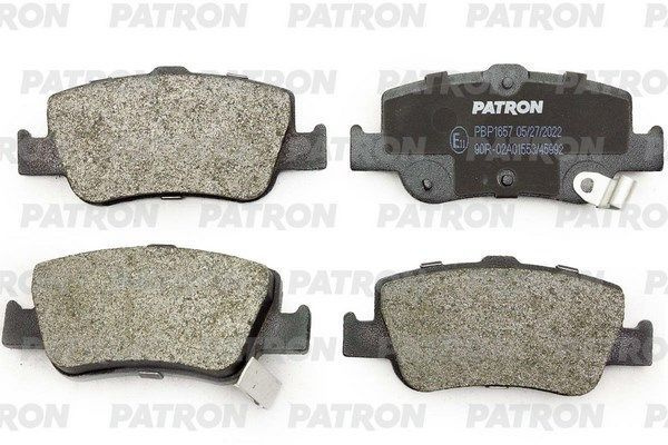 Колодки тормозные PATRON PBP1657 - купить по низким ценам в интернет ...