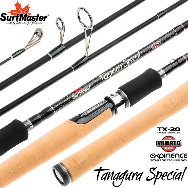 Спиннинг Surf Master штекерный угольный 2 колена Surf Master YS5005 ...