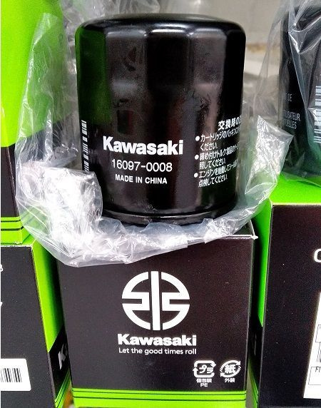 Фильтр масляный KAWASAKI 16097-0008 купить на OZON по низкой цене ...