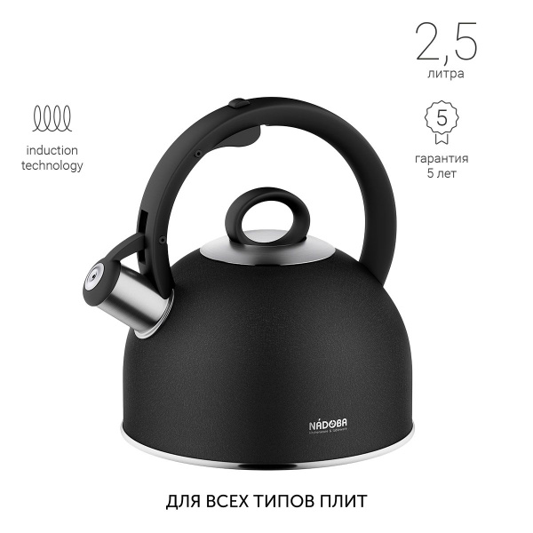 Nadoba Чайник "Anesa (Nadoba)", 2.9 л - купить с доставкой по выгодным ...