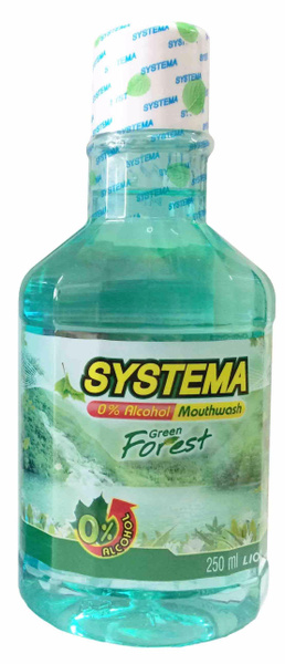 Lion Thai Systema Advanced Gum Care System Mouthwash Green Forest ...