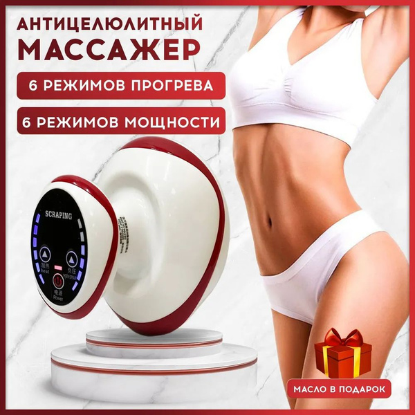 Антицеллюлитный массажер аппарат для похудения роликовый ручной ...