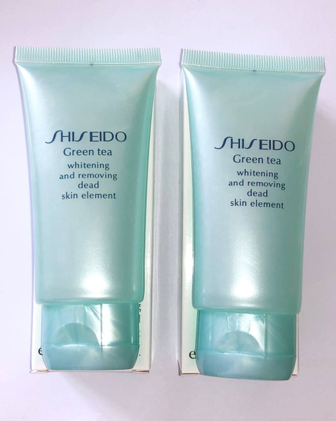 Пилинг для лица Shiseido "Зеленый чай" 2 шт по 60 мл - купить с ...