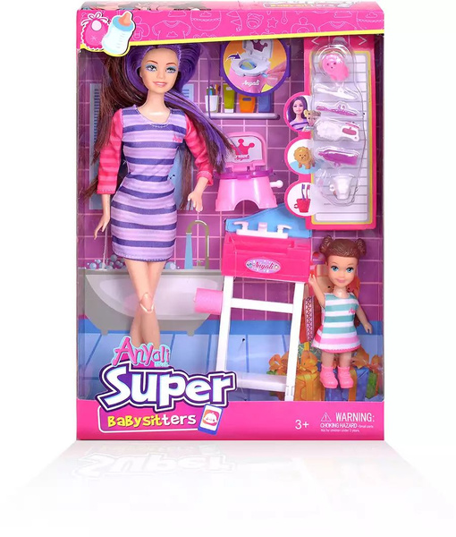 Набор кукол 121-2 с аксессуарами - купить с доставкой по выгодным ценам в интернет-магазине OZON ...