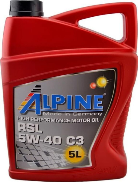 Масло моторное Alpine 5W-40 Синтетическое - купить в интернет-магазине ...