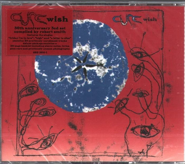 Audio CD Cure. Wish (3CD Jewel Case Box/30th Anniversary Edition/+ 24 ...