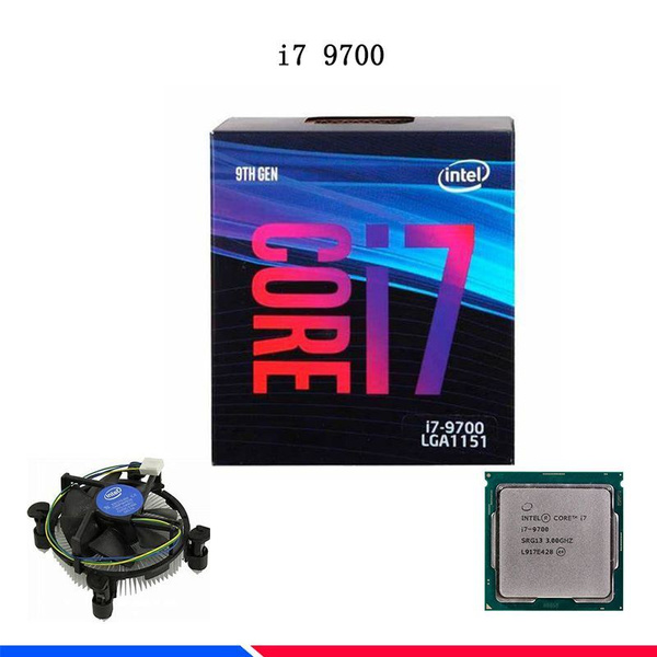 Процессор Intel Core i7 9-го поколения, BOX (с кулером), 8 яд., 3 ГГц ...