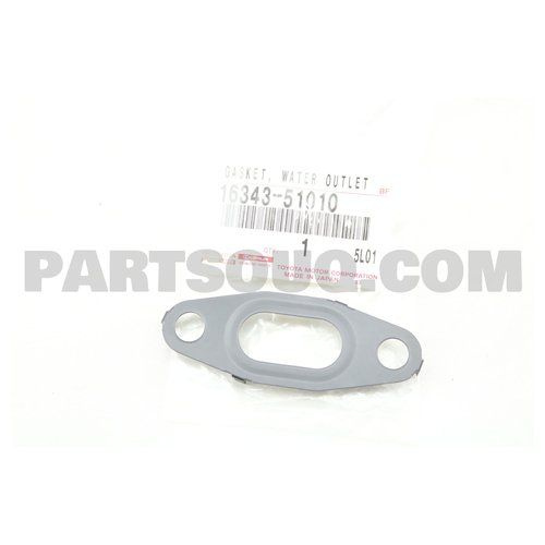 ПРОКЛАДКА/GASKET, WATER OUTLET Toyota 1634351010 - Toyota арт ...