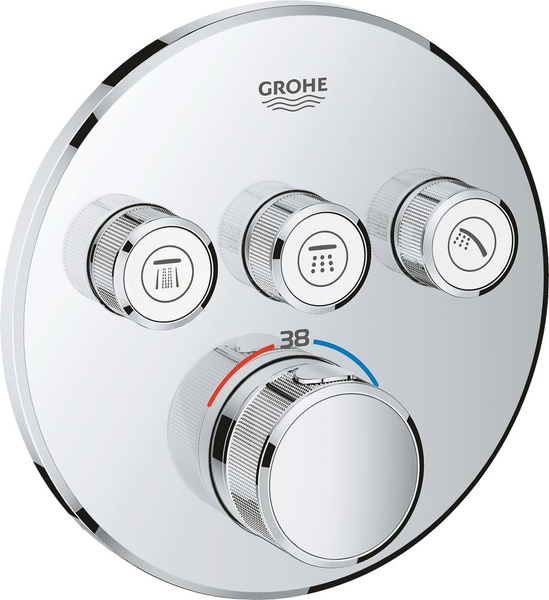 Термостатический смеситель Grohe Grohtherm SmartControl 29121000 для ...