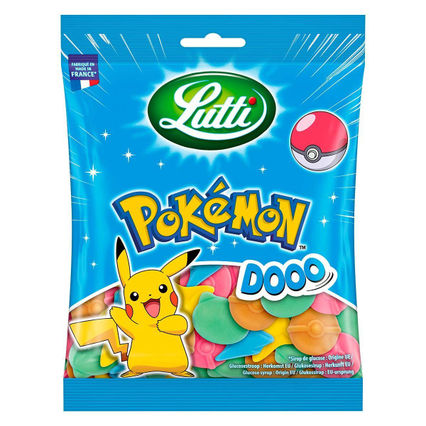 Жевательный мармелад Lutti Pokemon Dooo покемон (Франция), 100 г ...