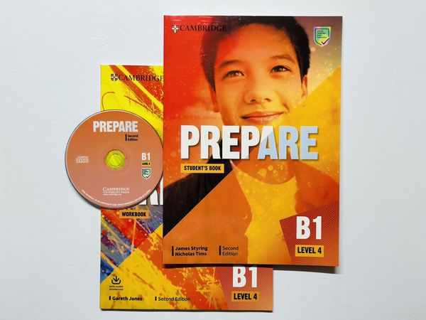 Prepare B1 Level 4 Second Edition, Второе Издание: Student's Book+Workbook+CD - купить с ...