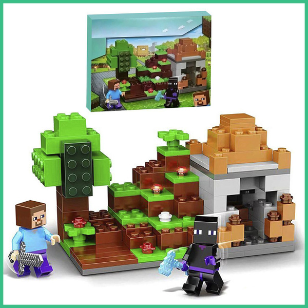 Конструктор LX "Шахта с эндерменом", 175 деталей - купить с доставкой по выгодным ценам в ...
