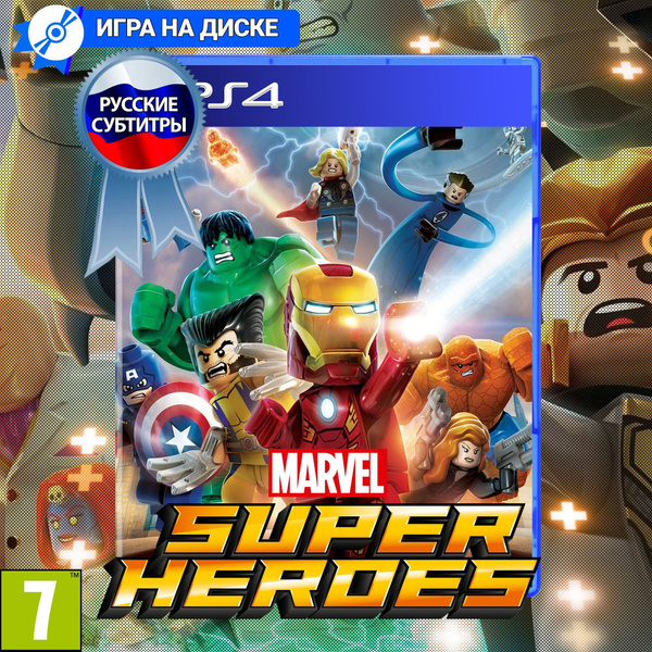 Игра LEGO Marvel Super Heroes для PlayStation 4 (PS4), Русские субтитры ...