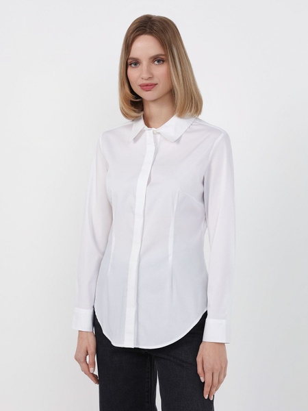 Рубашка MANGO Sofia - купить с доставкой по выгодным ценам в интернет-магазине OZON (1060745198)
