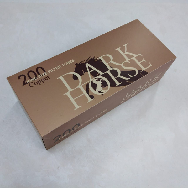 Сигаретные гильзы Dark Horse - Copper (200 шт) - купить с доставкой по ...