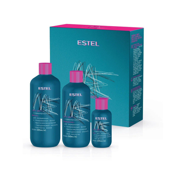 Estel Косметический набор для волос, 800 мл - купить с доставкой по выгодным ценам в интернет ...