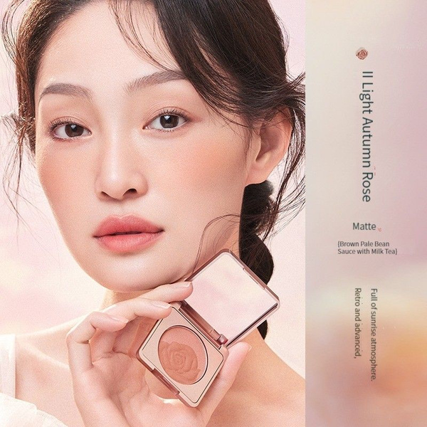 Florasis Carmine Powder Rouge Blush Cream Природный голый макияж ...