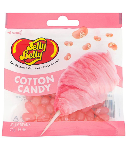 Драже сладкая вата Jelly Belly Cotton Candy, 70 гр - купить с доставкой ...