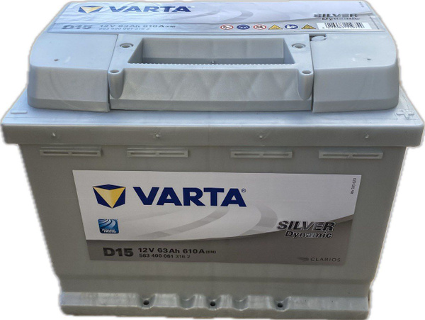Аккумулятор автомобильный Varta Silver Dynamic D15 купить по выгодной ...