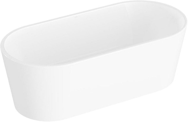 Акриловая ванна VitrA Geo 170x80, отдельностоящая, овальная, турецкая ...