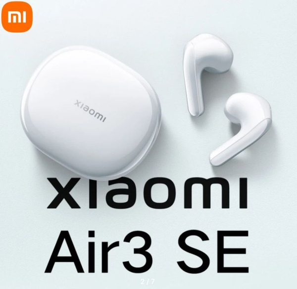 Наушники Внутриканальные Xiaomi Mi Air 3 SE White Беспроводное 32 Mi ...