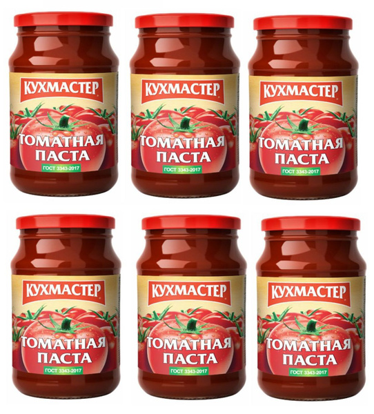 Кухмастер. Томатная паста Твист ГОСТ 750 гр./6 шт. - купить с доставкой ...