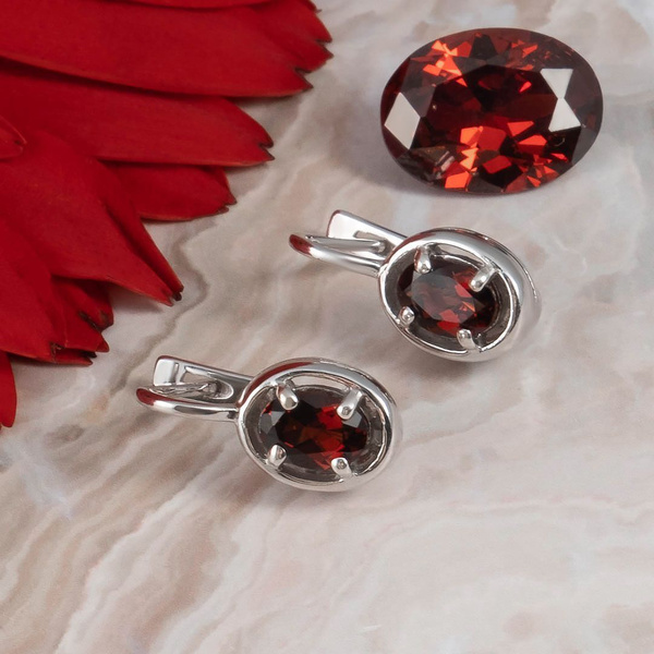 Milana Silver Серьги ювелирные Необычные дизайнерские cерьги из серебра ...