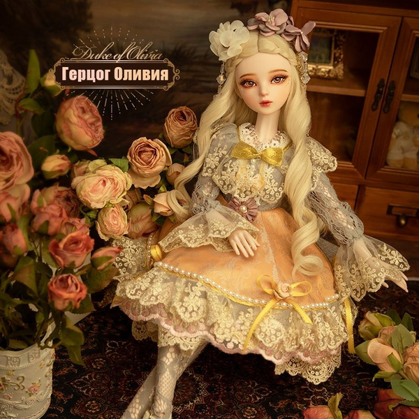 Барби Лолита кукла bjd 60cm Герцог Оливия(Кукла + одежда + обувь ...