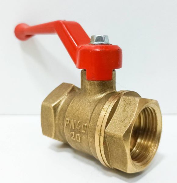 Кран шаровой 3/4 дюйма Ду-20 VALFEX гайка-гайка рычаг - купить по ...