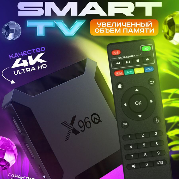 Медиаплеер Light Planet X96Q, HDMI, USB, RJ-45 Ethernet, Android купить по низкой цене с ...