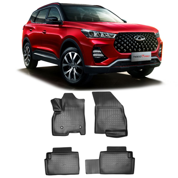 Коврики в салон автомобиля Norplast Коврики 3D для салона Chery Tiggo 7 ...