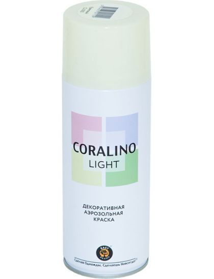 Аэрозольная краска Coralino Краска Coralino light (520мл, кремовый)_1 ...