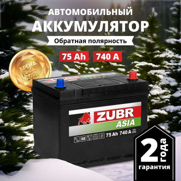 Аккумулятор автомобильный ZUBR Зубр Премиум Азия купить по выгодной ...