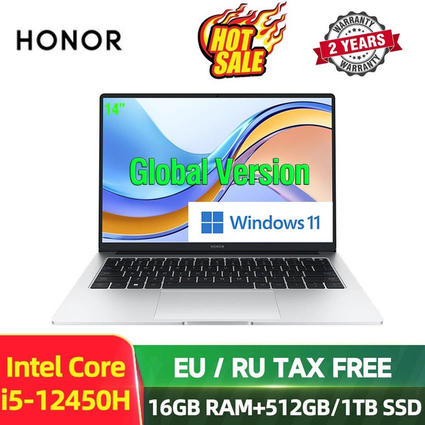 Ноутбук Honor Хонор MagicBook X 14 2023, серый купить по низкой цене ...
