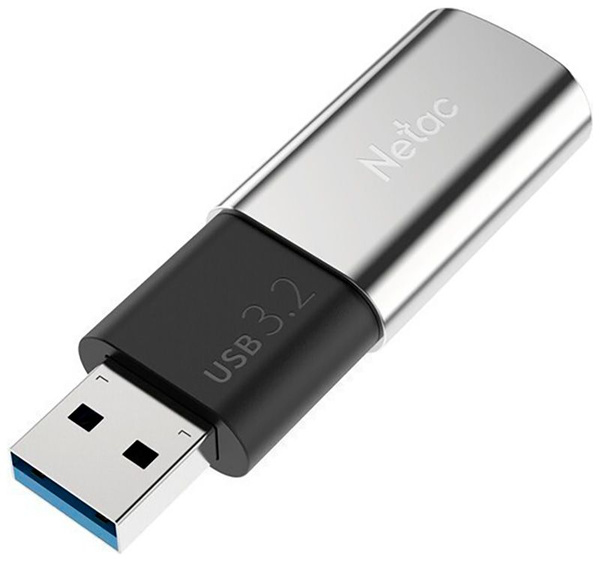 USB-флеш-накопитель Netac US2 USB 3.2 256Gb (NT03US2N-256G-32SL) 256 ГБ ...