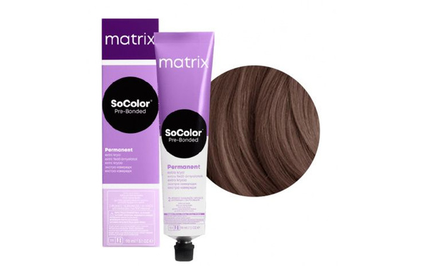 Matrix Перманентная краска для волос с бондером SoColor Pre-Bonded ...