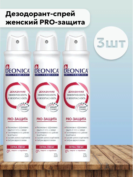 DEONICA Дезодорант 200 мл - купить с доставкой по выгодным ценам в интернет-магазине OZON ...
