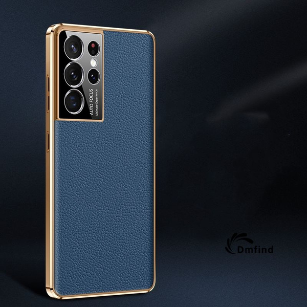 Роскошная коровья кожа чехол для Samsung Galaxy S22 Ultra (Самсунг ...