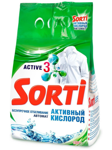 Sorti Стиральный порошок 1500 г - купить с доставкой по выгодным ценам ...