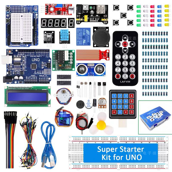 Набор для моделирования Ардуино (Arduino UNO R3 I2C интерфейс) RFID maximum kit - купить с ...