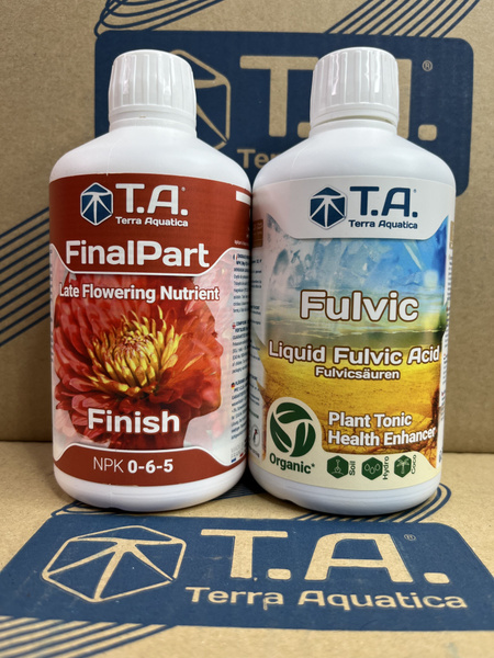 Комплект стимуляторов StimSet GHE Ripen (FinalPart ) + Diamond nectar (Fulvic) Terra Aquatica ...