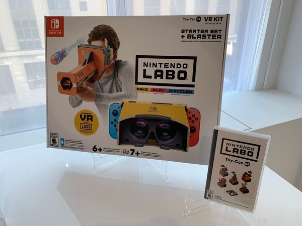 Игра Labo: VR Kit - Starter Set+Blaster (Nintendo Switch, Японский ...