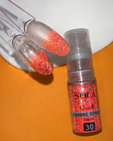 Quick ombre dry spray 30 SOLAlove, Сухой светоотражающий спрей омбрэ ...