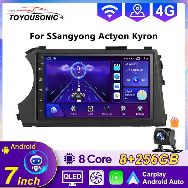 7 дюймов Магнитола для For SSangyong Actyon Kyron 8+256G ANDROID/Голос ...