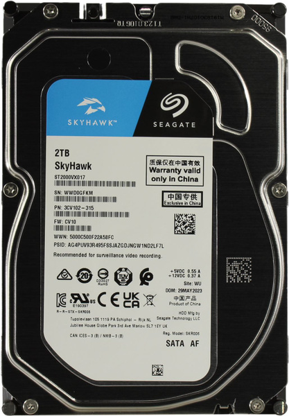 2 ТБ Внутренний жесткий диск Seagate ST2000VX017 (ST2000VX017) - купить ...