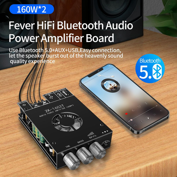 ZK-1602T Аудио Bluetooth усилитель звука, Усилитель автомобильный ...